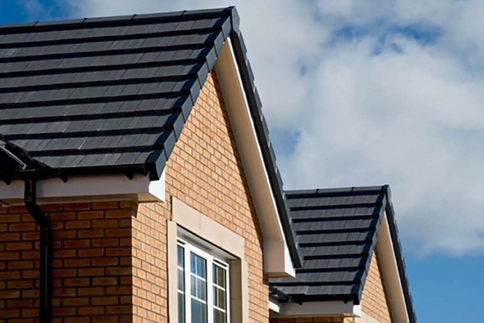 uPVC Dry Verge Tile Caps installed | Home Trim UK, Wolverhampton & UK